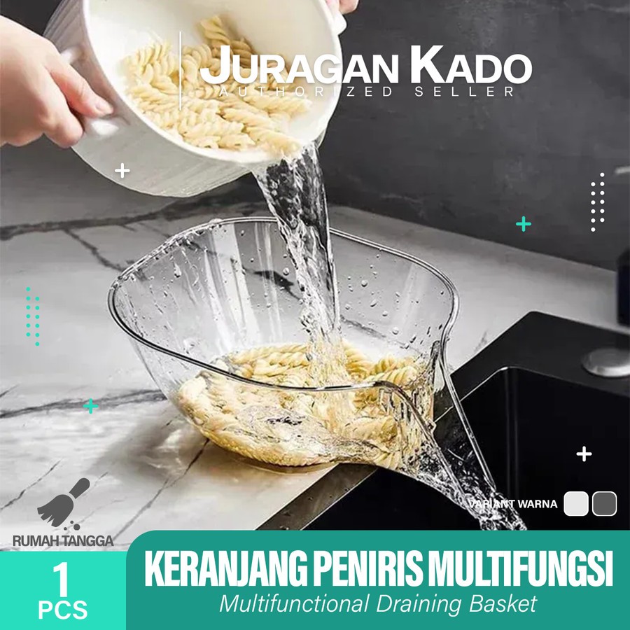 Jual Tempat Cuci Buah Sayur 03 Baskom Buah Peniris Makanan Wadah ...