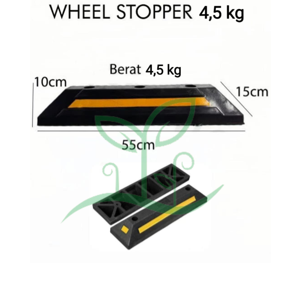 Jual Ganjal Ban Karet Size Besar, Rubber Wheel Parking Big Size ...
