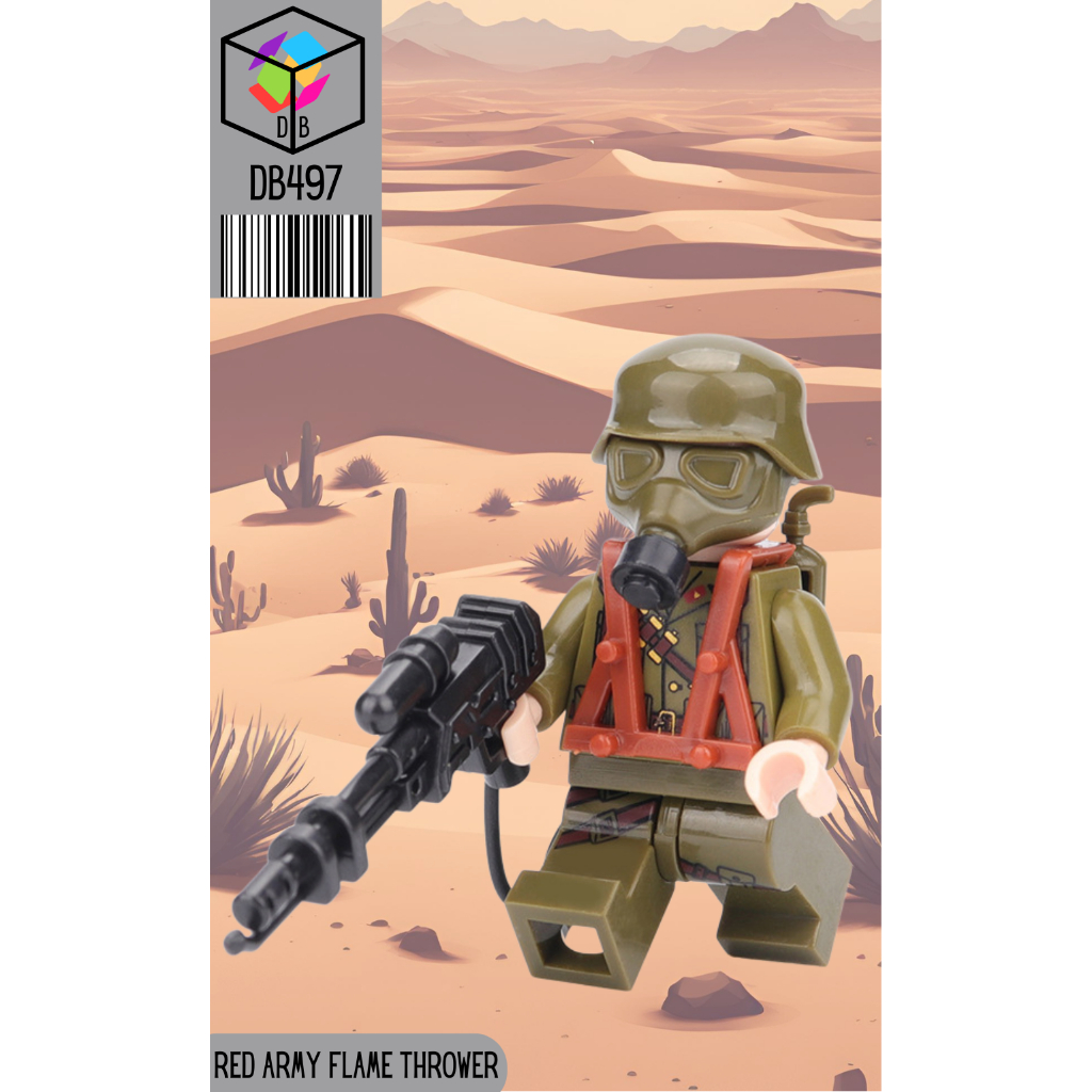 Jual Mainan Blok Balok Bongkar Pasang Susun Rakit Figure Red Army ...