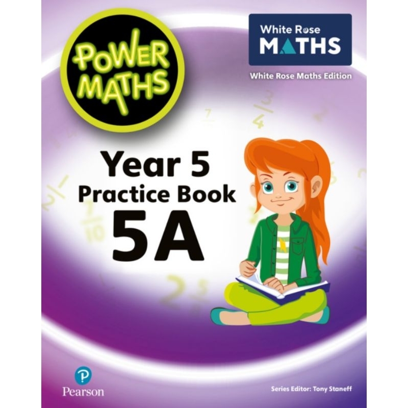 Jual PEARSON POWER MATHS 2E WHITE ROSE MATHS EDITION TEXTBOOK ...