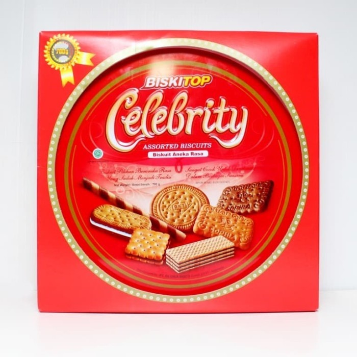 Jual biskitop celebrity 700 gram 1 dus isi 6 kaleng | Shopee Indonesia