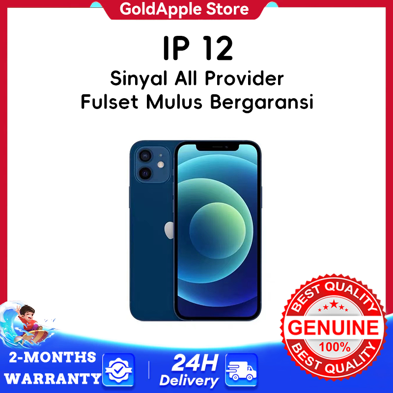 Jual COD iPhone 12 64GB 128GB 256GB Tangan kedua100%ORI LCD MULUS NORMAL FULSET Kondisi Perfect ...