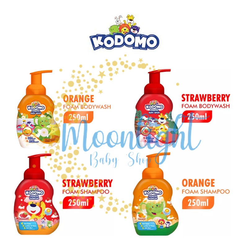Jual KODOMO Sabun Mandi Body Wash | Shampoo Botol 250ml Pump | Shopee Indonesia
