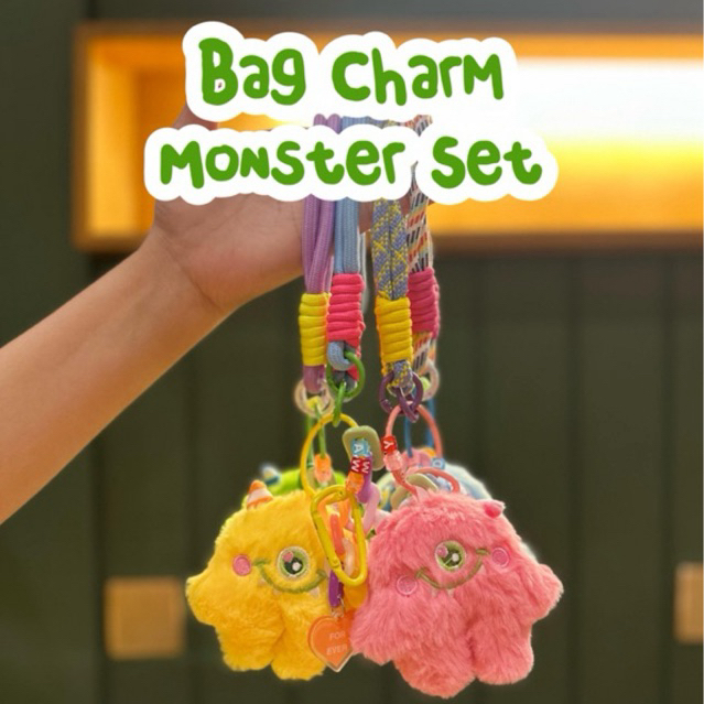 Jual Bag Charm Monster Set | Shopee Indonesia
