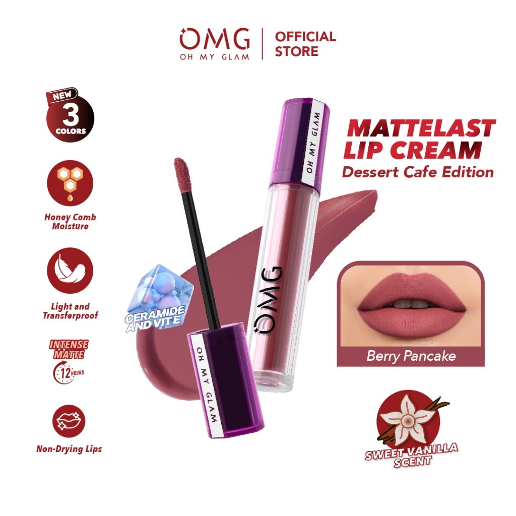 Jual [SPECIAL DESSERT EDITION] OMG OH MY GLAM Mattelast Lip Cream 29 ...