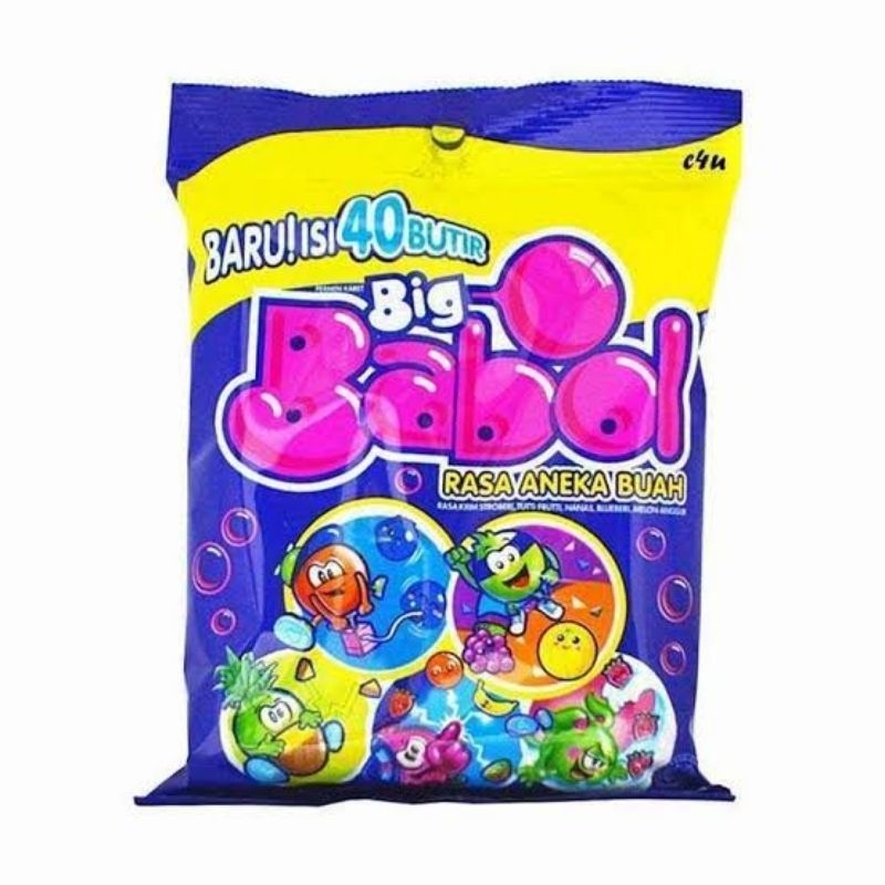 Jual PERMEN BIG BABOL BAG ISI 50 PCS | Shopee Indonesia