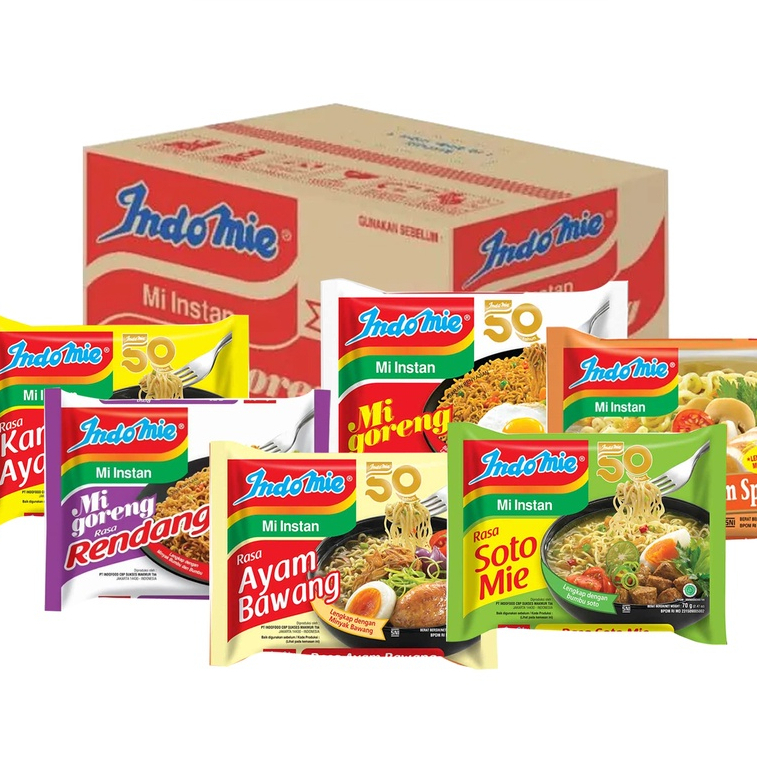 Jual INDOMIE ANEKA RASA ALL VARIAN - 1 DUS | Shopee Indonesia