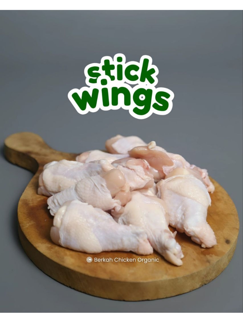 Jual Stick Wings 500 gr - Ayam Organik Berkah Chicken | Shopee Indonesia