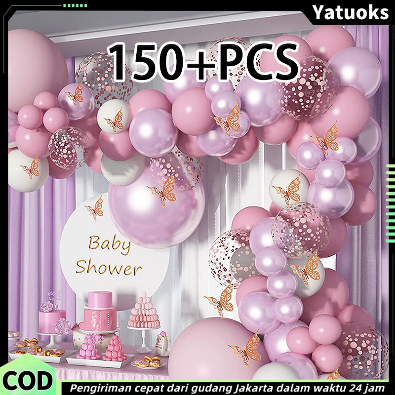 Jual Set Balon/Set Balon Multi-Warna/Set Balon Bertema Untuk Dekorasi ...