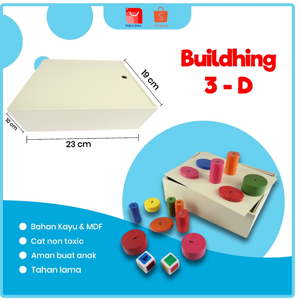 Jual Promo Big Sale !!! | Mainan Edukasi | Buildhing 3-D | Permainan ...