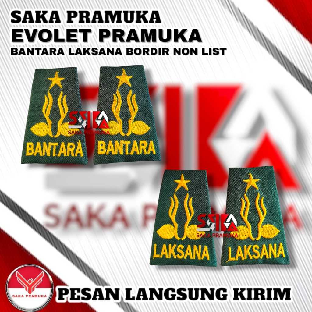 Jual Evolet dek balok pangkat Tku laksana bantara pandega bahan kain ...