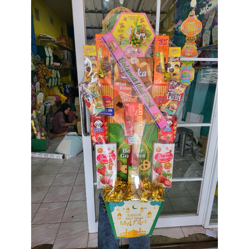 Jual parcel hampers idul fitri lebaran 2025 makanan ringan | Shopee ...