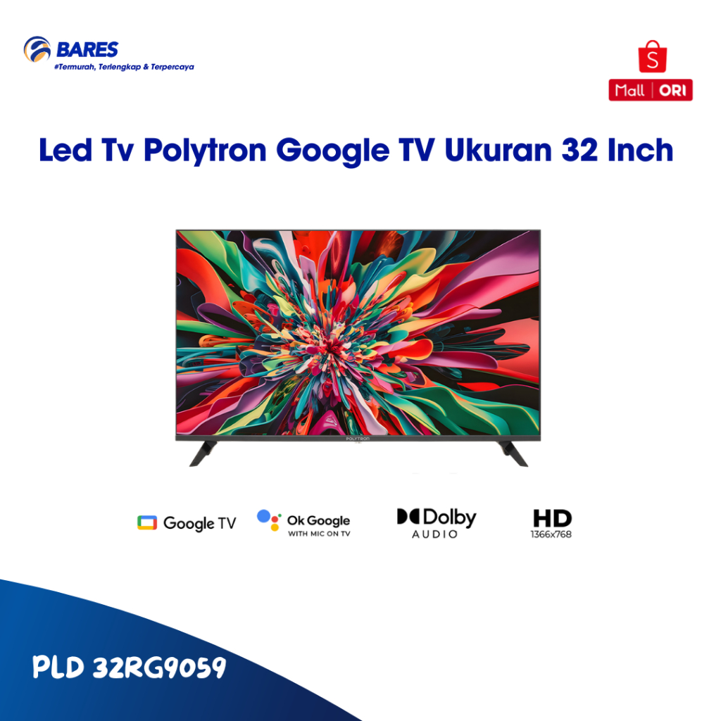 Jual Polytron PLD 32RG9059 Smart Android Led 32 Inch | Shopee Indonesia