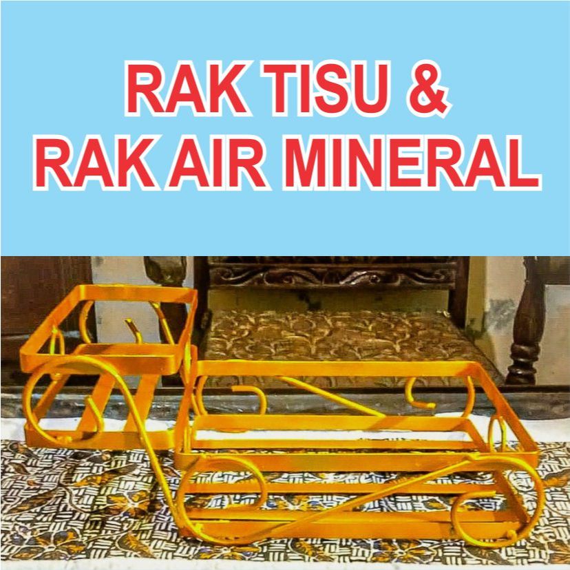 Jual RAK MINUMAN LEBARAN/RAK MINUMAN GELAS + TEMPAT TISSU SERBAGUNA ...