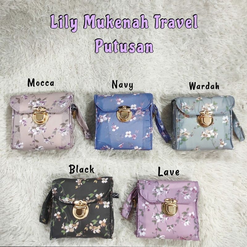 Jual Lily MK Travel Putusan | Mukenah Silk | | Mukenah Travel ...