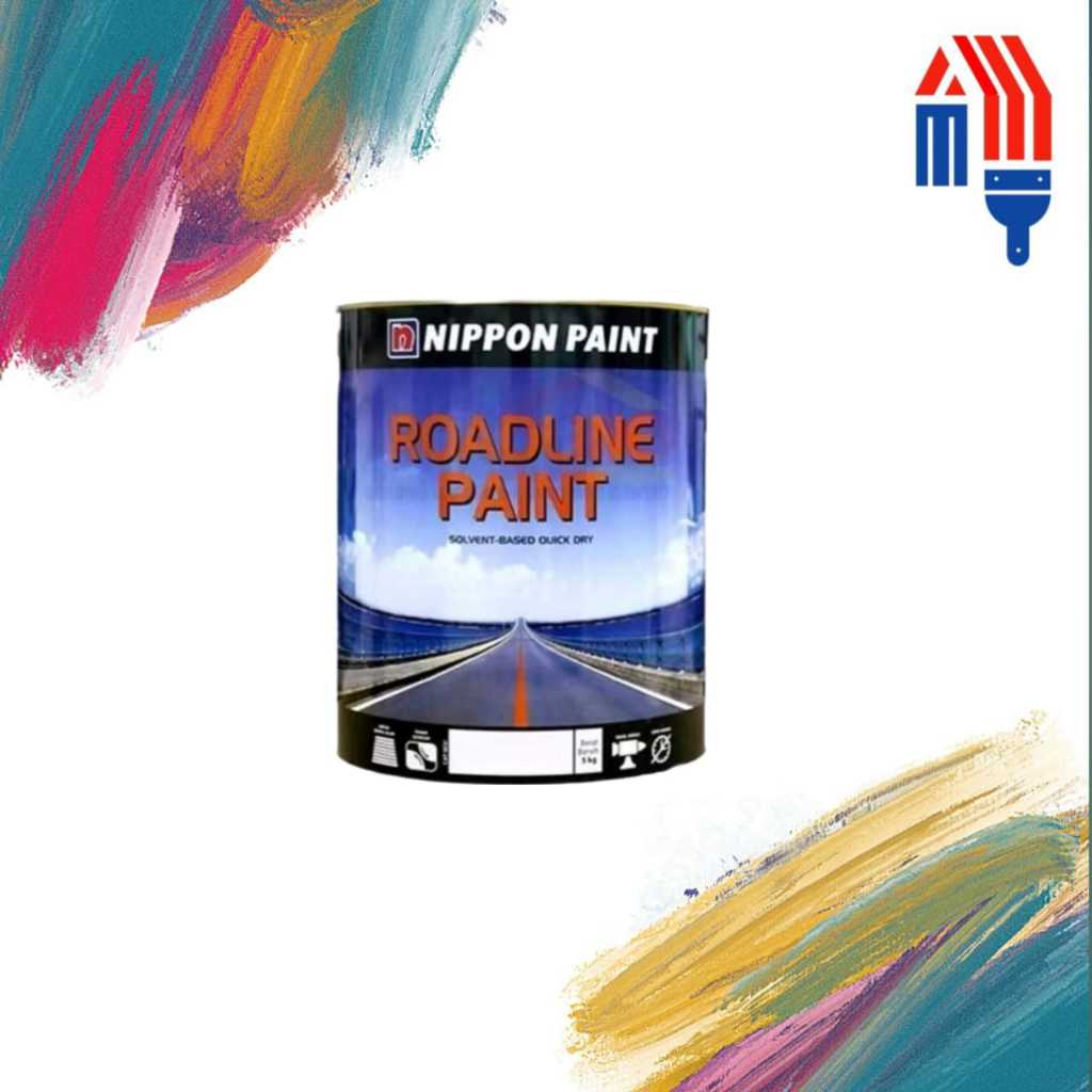 Jual Cat Roadline Nippon Paint 5kg/ Cat Marka Jalan Nippon Paint / Cat ...