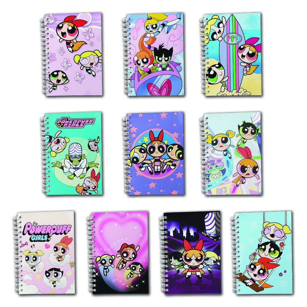 Jual Note Book Spiral Large (10 cm X 14 cm) Edisi Powerpuff Girl ...