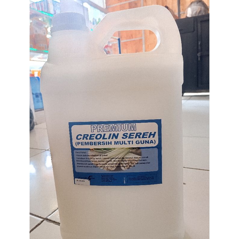 Jual CREOLIN SEREH 4.5L | Shopee Indonesia