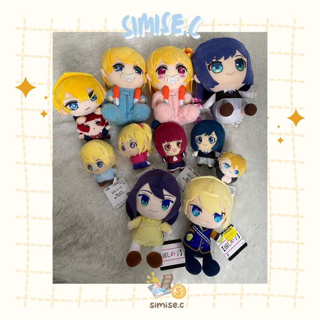 Jual Oshi no Ko Plush / Boneka OshiNoKo ONK - Hoshino Aquamarine, Ruby ...