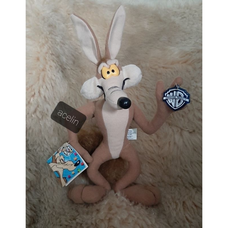 Jual WYLE E COYOTE VINTAGE 1994 LOONEY TUNES-Warner Bross-Tinggi -+33cm ...