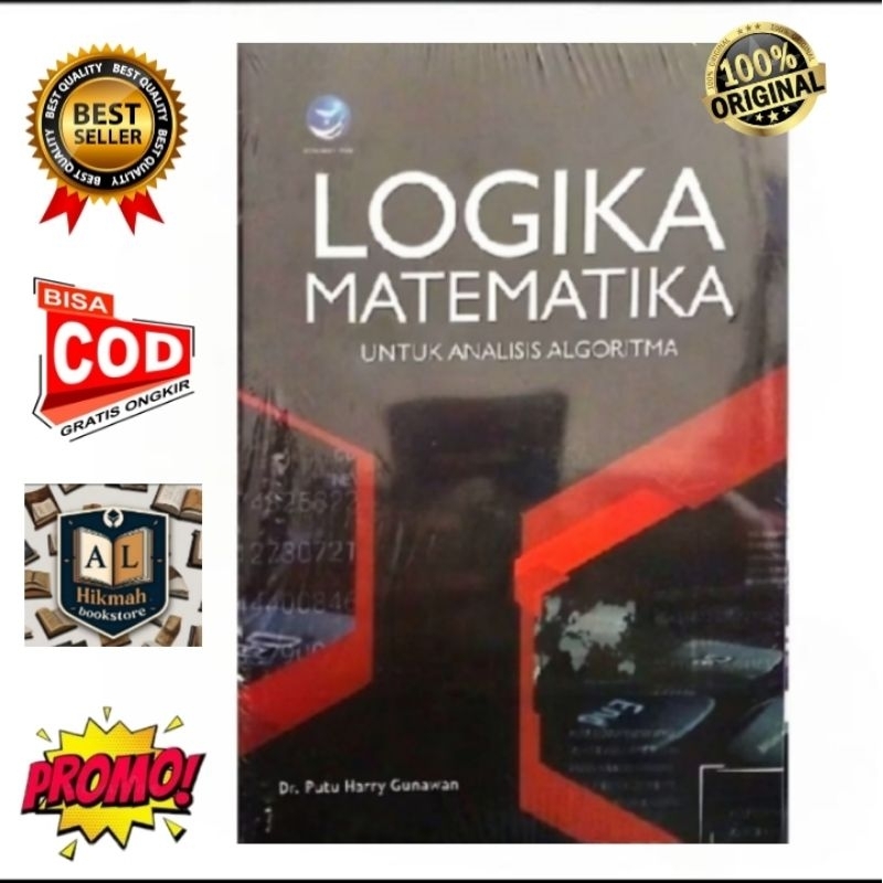 Jual buku logika matematika untuk analisis algoritma Dr,putu Harry ...