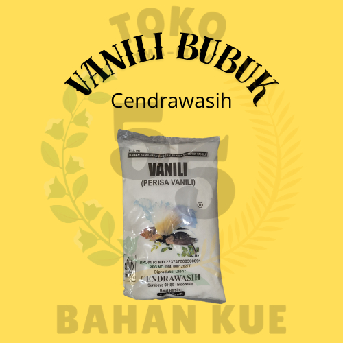 Jual Perisa Vanilli / Vanila Bubuk Merek Cendrawasih kemasan 500gr ...