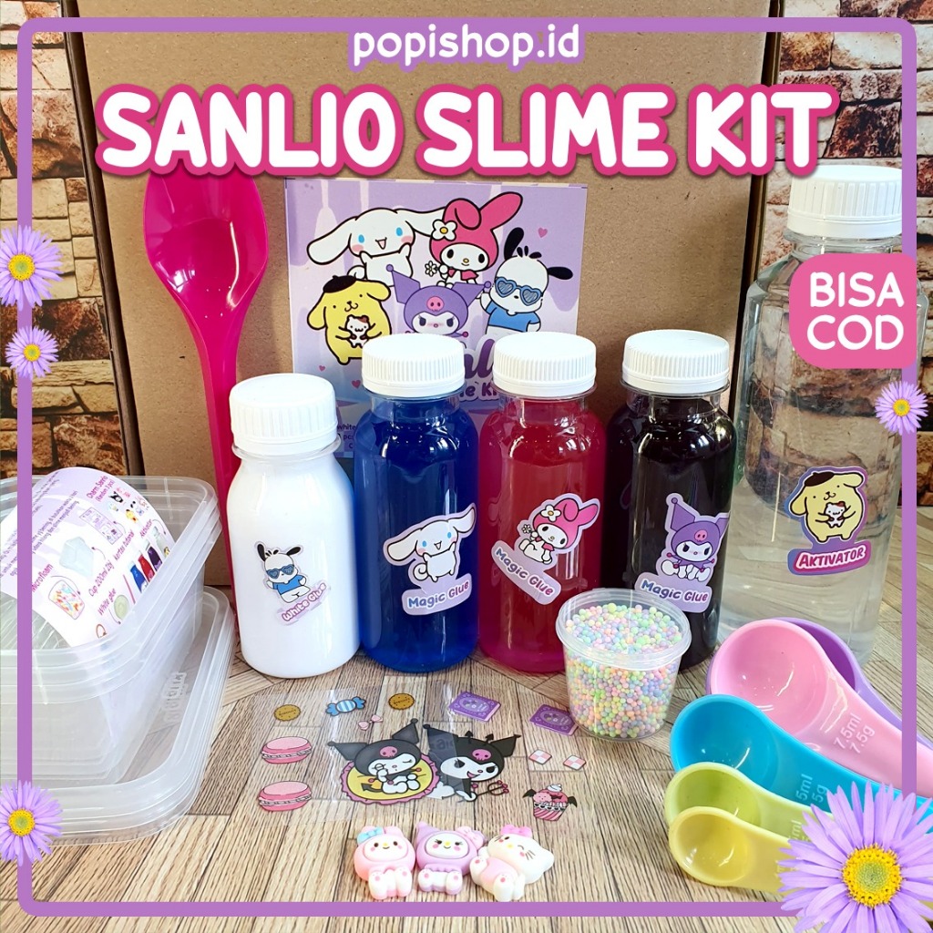 Jual Mainan Slime Kit Sanlio Series Lengkap | Shopee Indonesia
