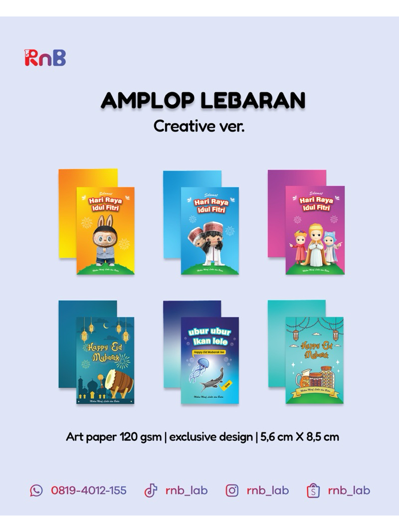 Jual Amplop Lebaran by rnb lab | Shopee Indonesia