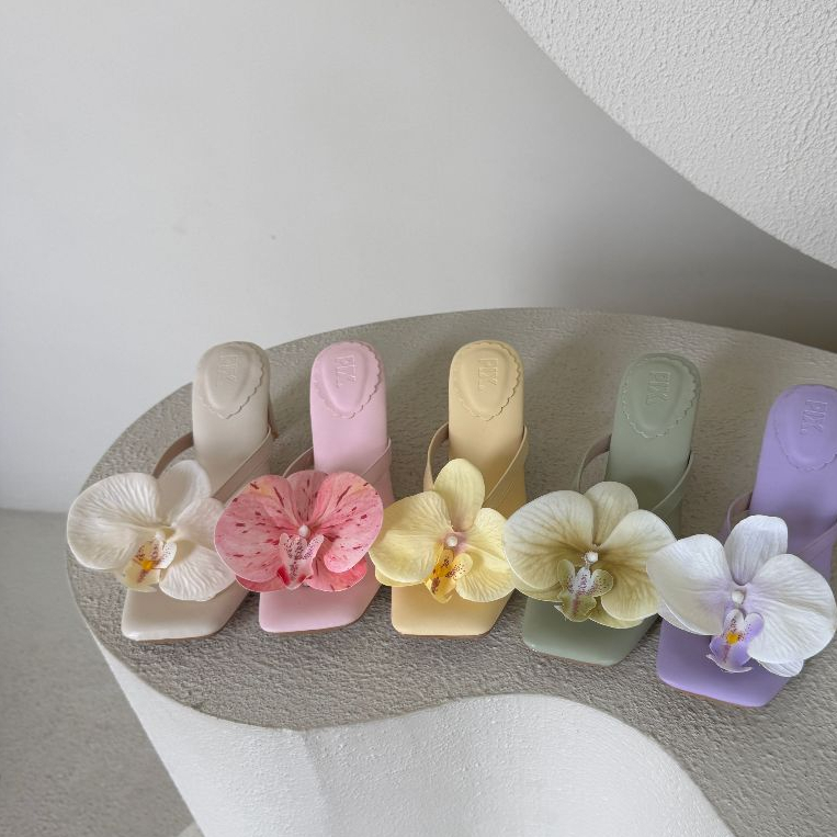 Jual Pixfootwear Valencia Heel (Pastel Edition) - Sepatu Hak Bunga ...