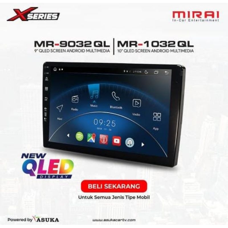 Jual headunit android mirai x series | Shopee Indonesia