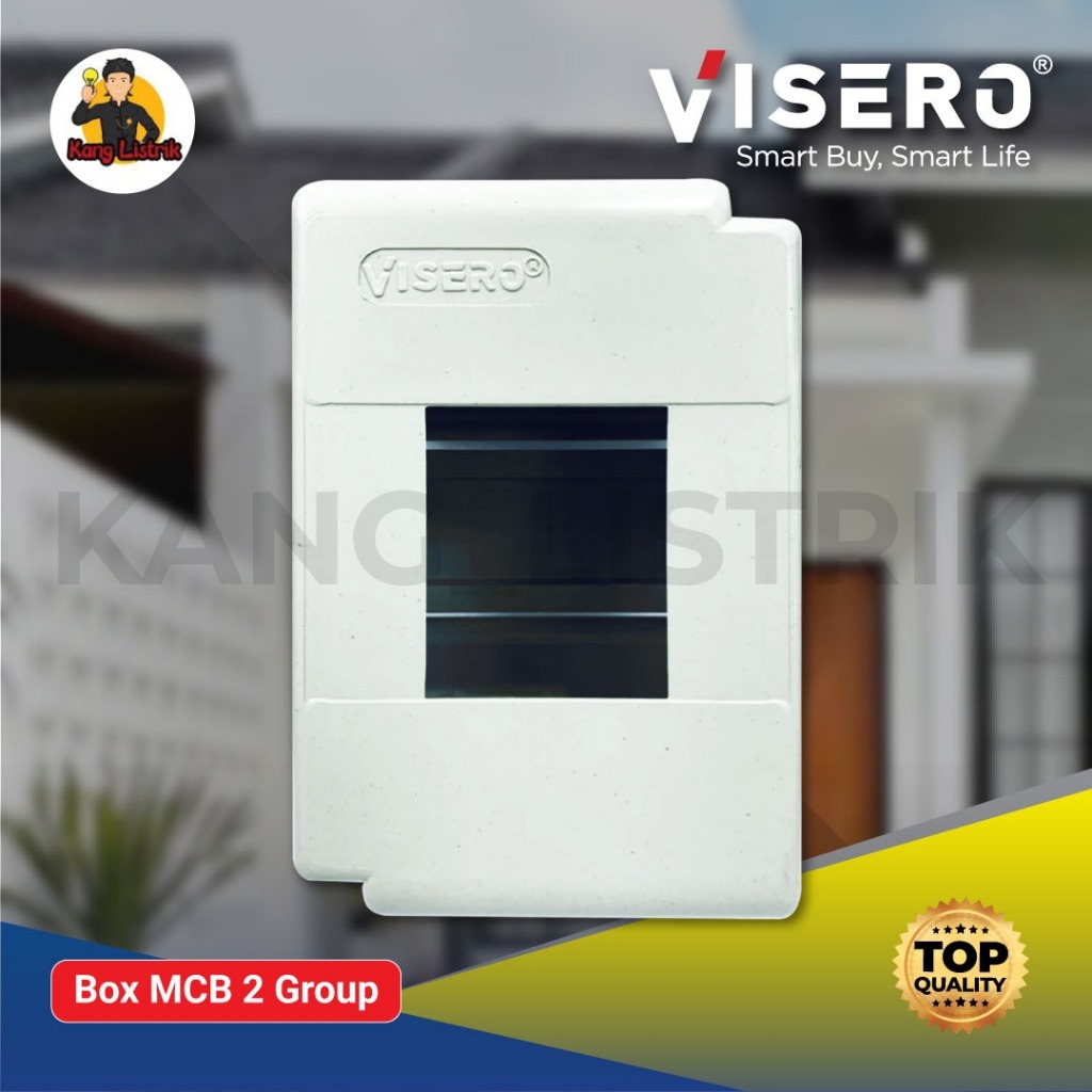Jual Box MCB 2 Group / Box MCB 2Grup VCB-02 Visero | Shopee Indonesia