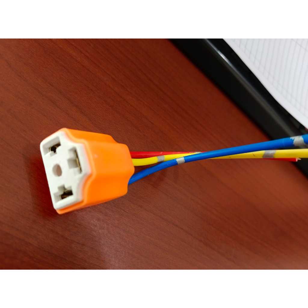 Jual SOCKET RELAY KAKI 3 ORANGE | Shopee Indonesia