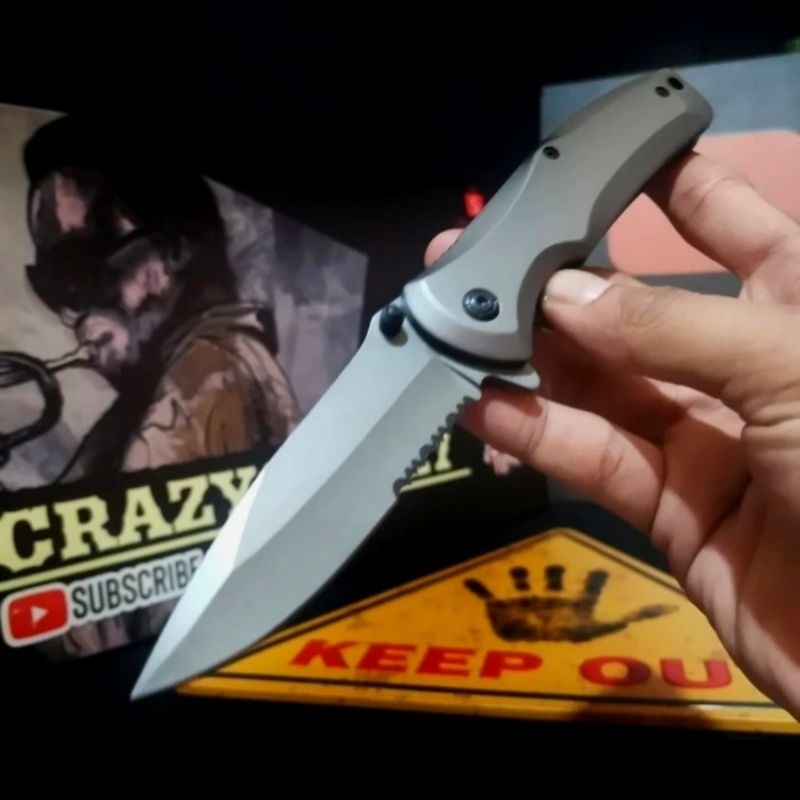 Jual Pisau Survival Lipat multifungsi Solid Stell 440C / Survival Kit " crazyshop27 | Shopee ...