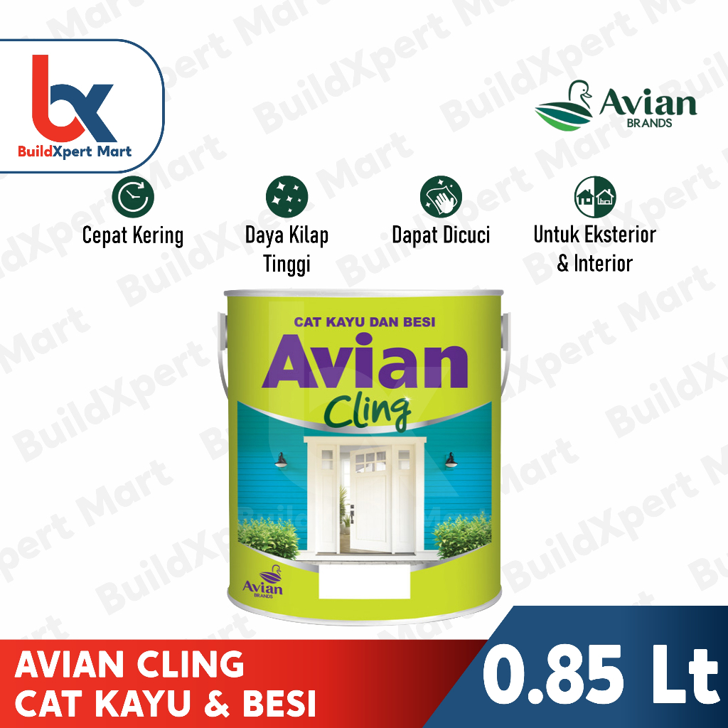 Jual Avian Cling Synthetic 0,85 Lt - Cat Kayu & Besi Super Kilap ...