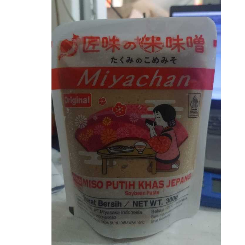 Jual miya chan miyachan shinshuichi 300g miso putih jepang pasta miso rebranding mikochan ...