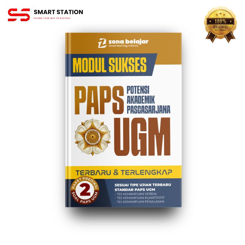 Jual 100% ASLI - Modul PAPS (Potensi Akademik Pascasarjana) UGM ...