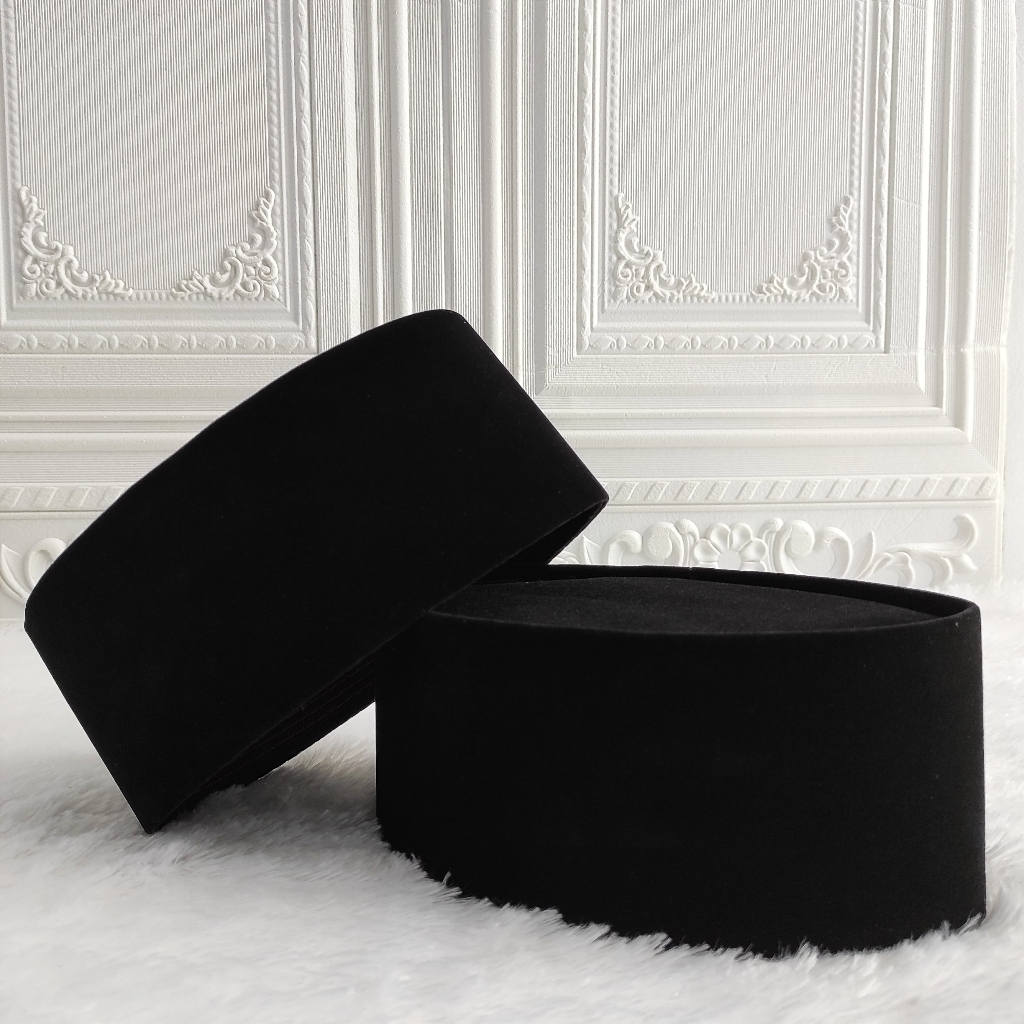 Jual PALING BANYAK DI CARI !!! PECI SONGKOK KOPIAH HITAM POLOS PRIA ...