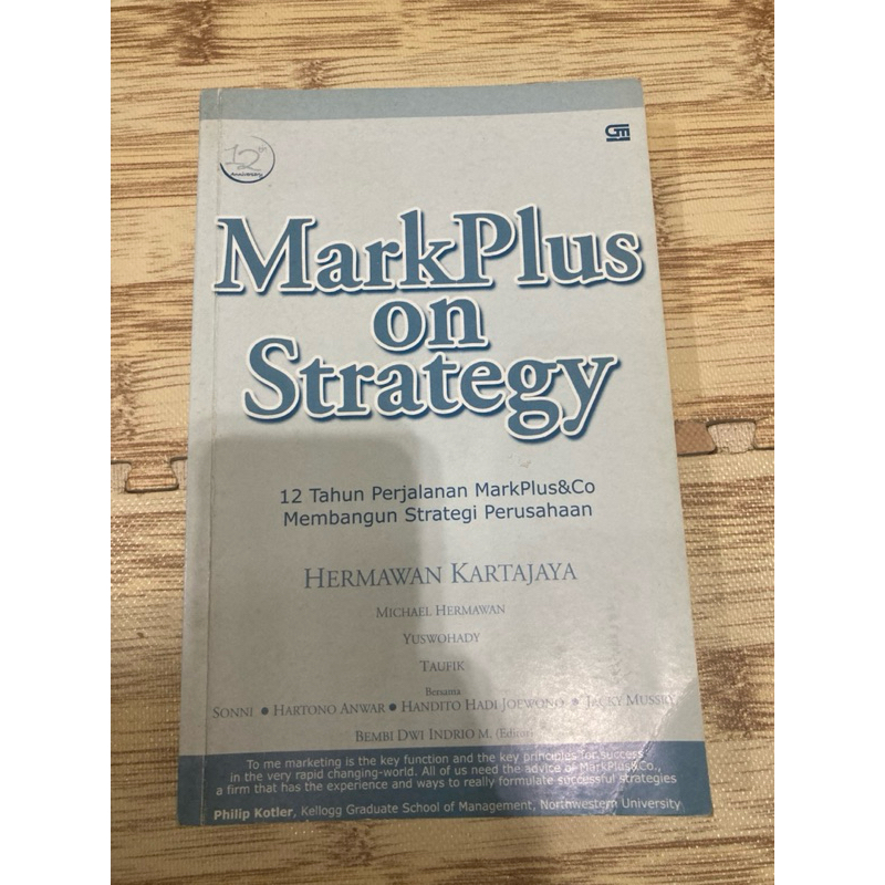 Jual Buku Preloved Bekas Second Mark Plus on Strategy Membangun ...