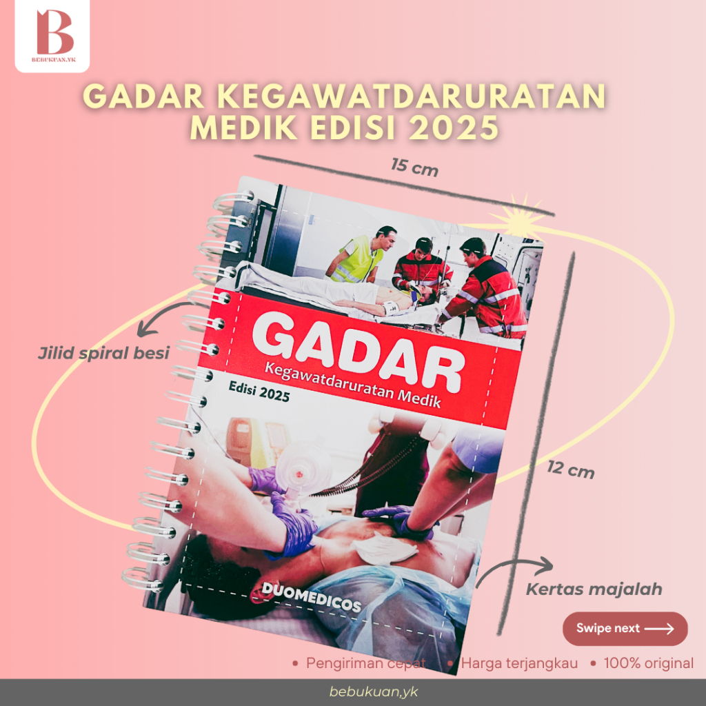 Jual Buku Gadar Kegawatdaruratan Medik Edisi 2025 | Buku Dokter | Buku Kedokteran | Buku Koas ...