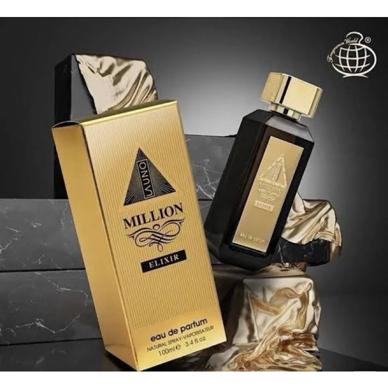 Jual Fragrance World La Uno Million Elixir | Shopee Indonesia