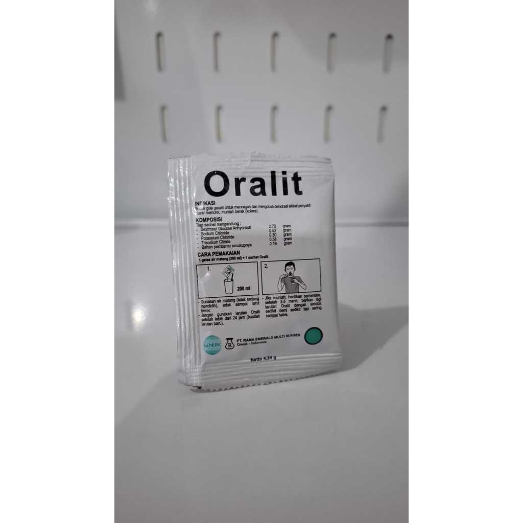 Jual ORALIT 4.1 G 1 SACHET (PENGGANTI CAIRAN TUBUH) | Shopee Indonesia