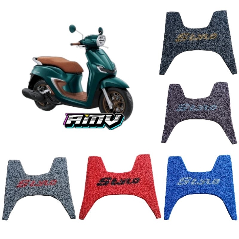 Jual KARPET MOTOR KARPET ALAS KAKI LANTAI MOTOR HONDA STYLO 160 WARNA LENGKAP | Shopee Indonesia