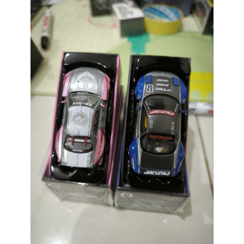Jual Mini GT x Kaido House Chase Honda NSX Blue & Chase Nissan Skyline ...