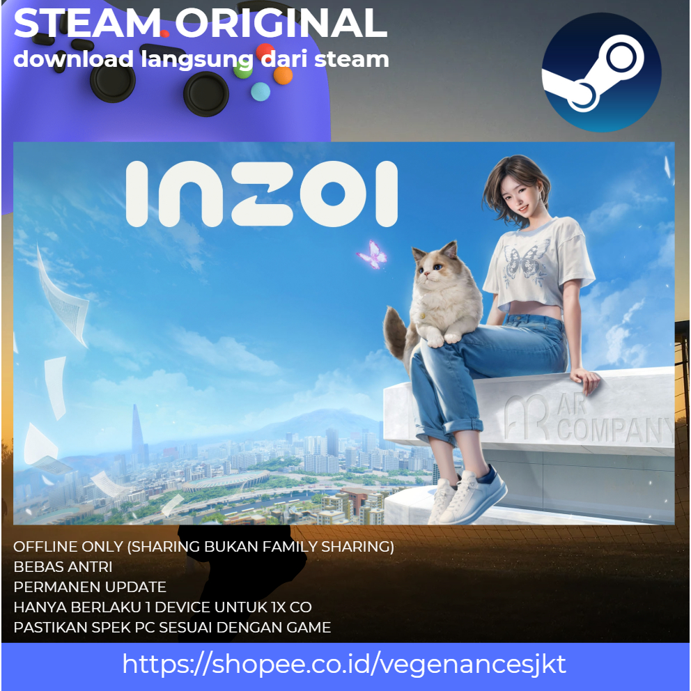 Jual inZOI PC Game Original + Latest Update | Shopee Indonesia