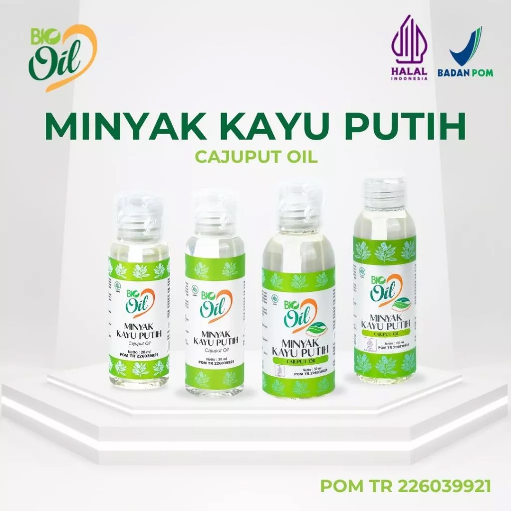 Jual BIO OIL Minyak Kayu Putih Cajuput Oil Halal BPOM | Shopee Indonesia