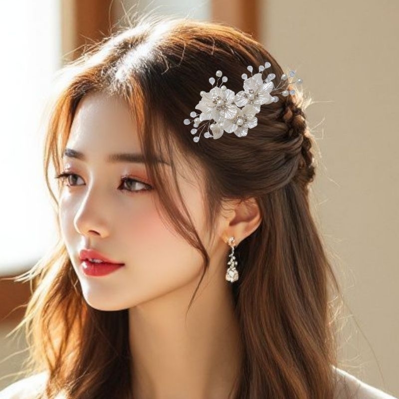 Jual Jepit Rambut princes korea/jempit rambut kondangan | Shopee Indonesia