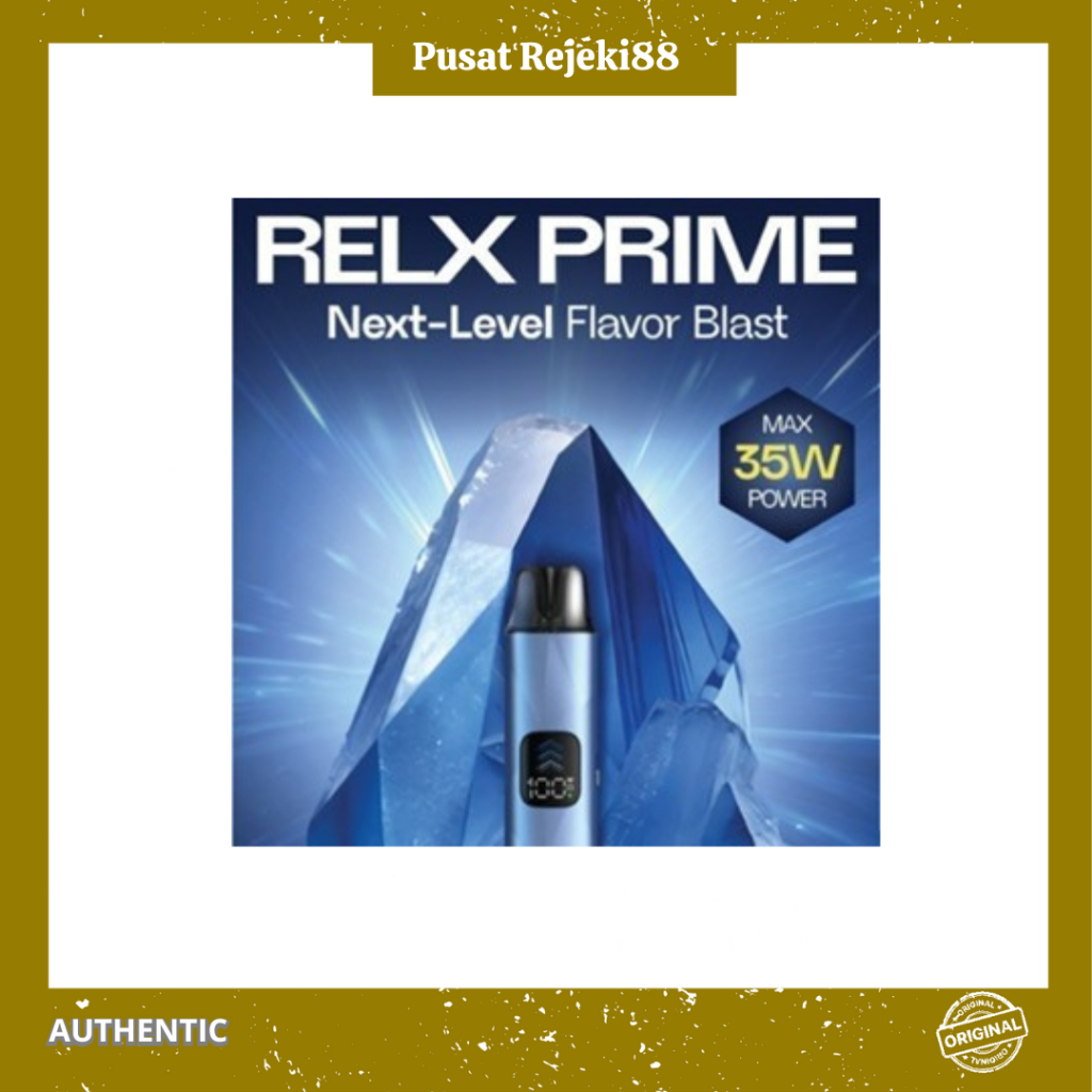 Jual Device Relx Prime Pod Kit 100% Authentic Device By Relx | Shopee ...