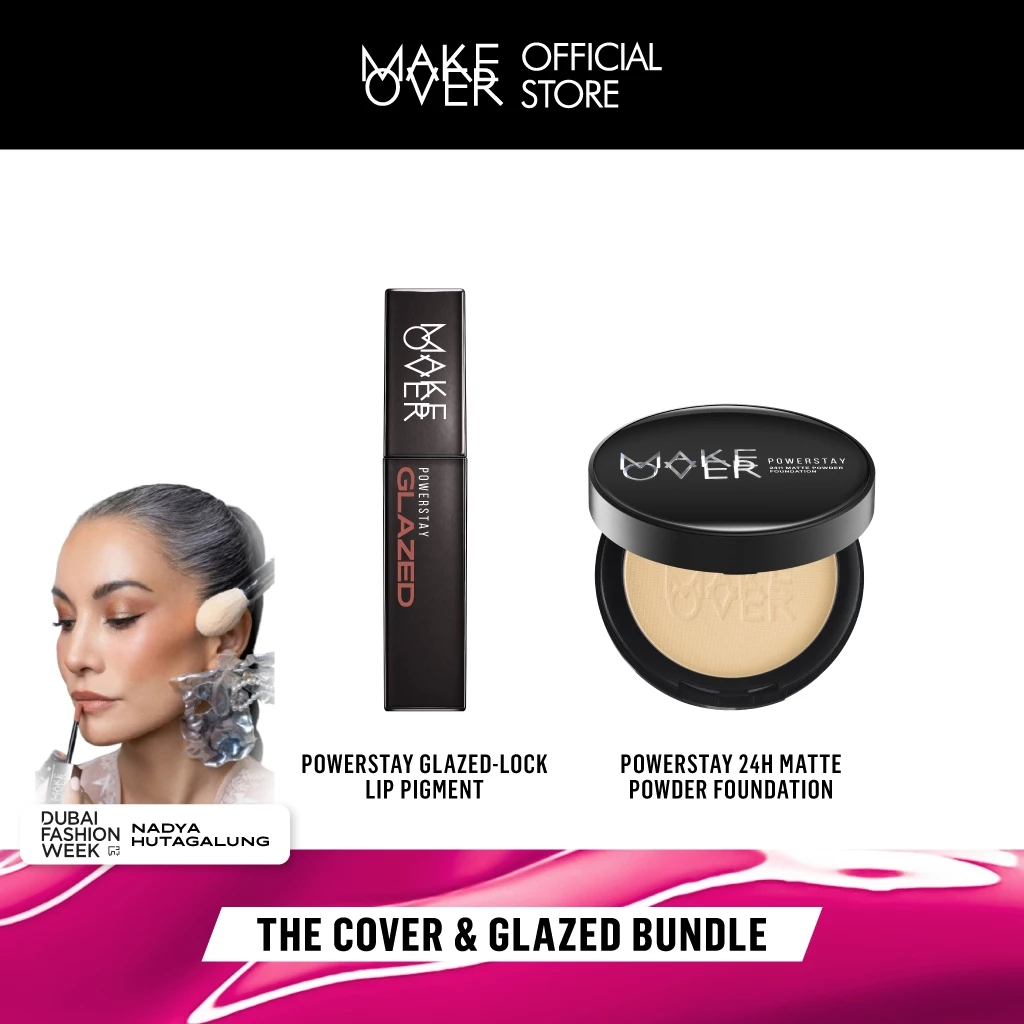 Jual MFI - Paket MAKE OVER Glazed Lock + Powerstay Matte Powder ...