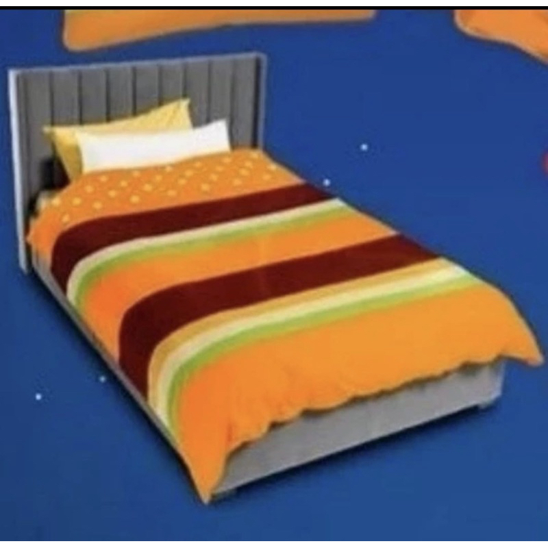 Jual MCD BED COVER MOTIF BURGER | Shopee Indonesia