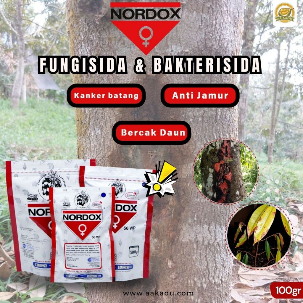 Jual Nordox 56 WP 100 gr Bakterisida Fungisida Organik Pestisida ...
